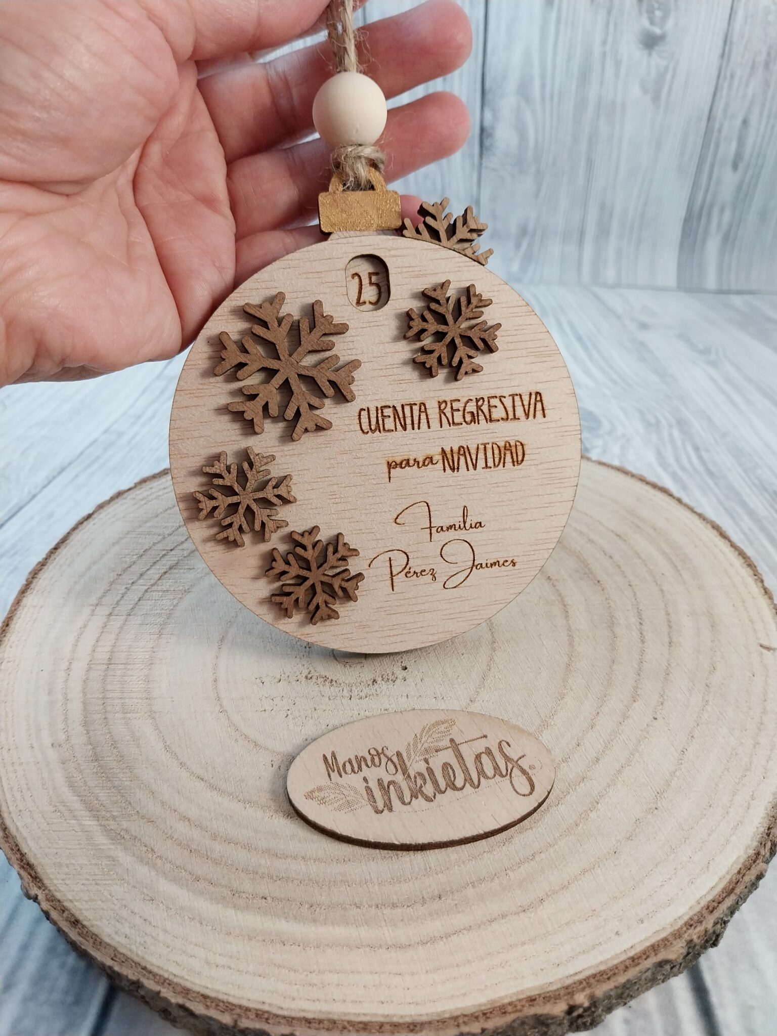 Cuenta Atrás Interactivo Días para Navidad - Manos Inkietas