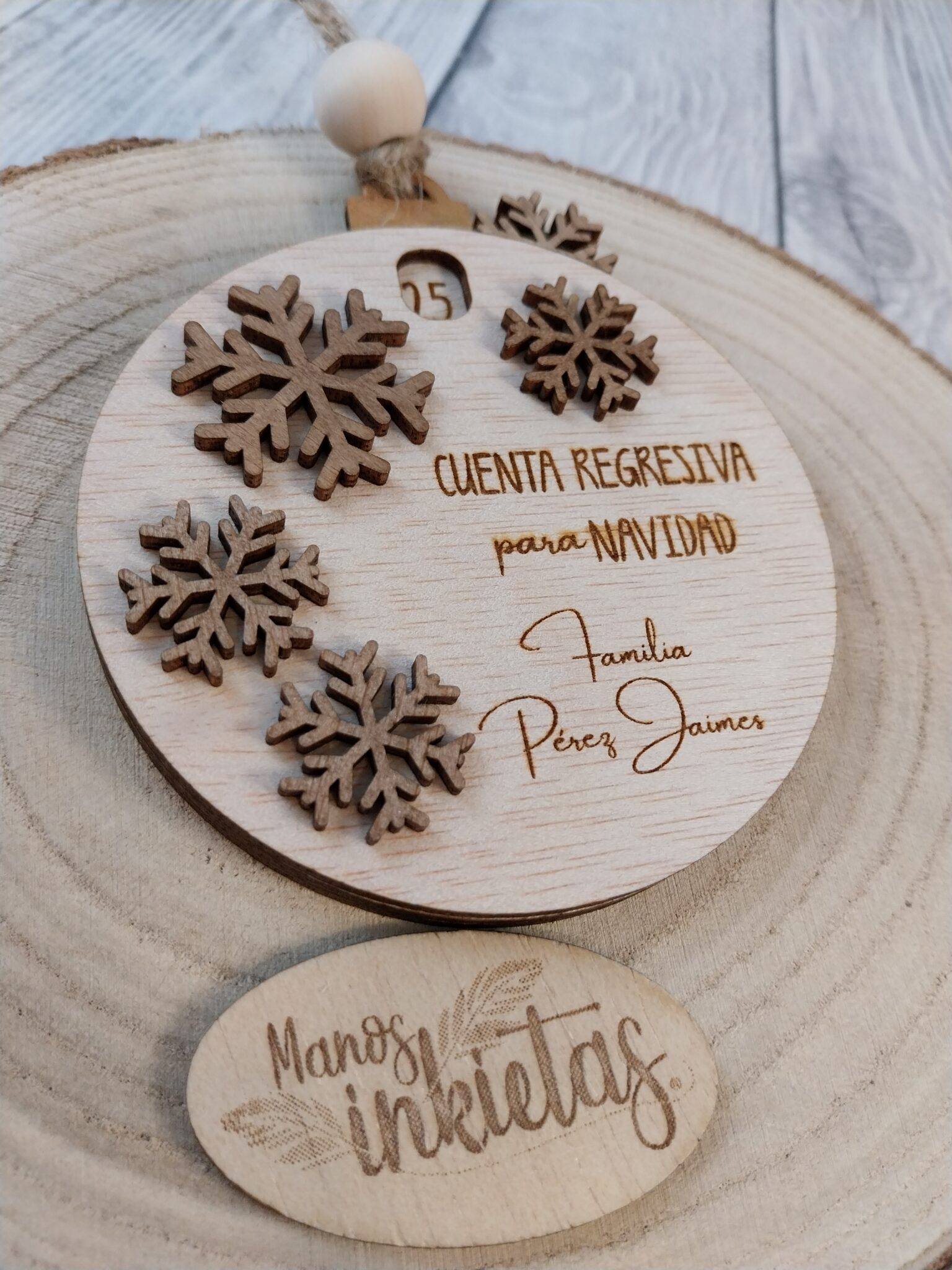 Cuenta Atrás Interactivo Días para Navidad - Manos Inkietas