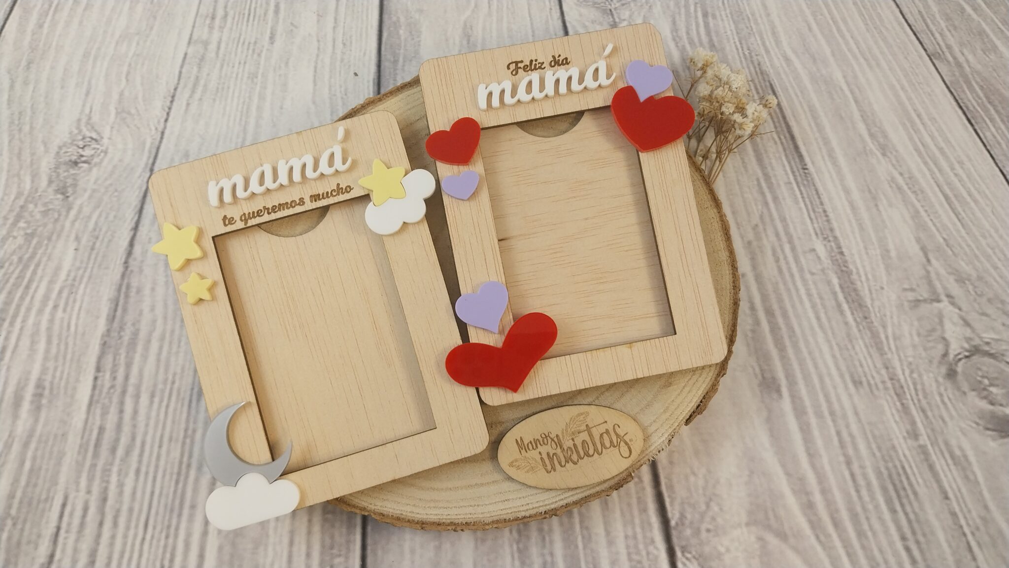 Marco de Fotos con Imán Día de las Madres - Manos Inkietas