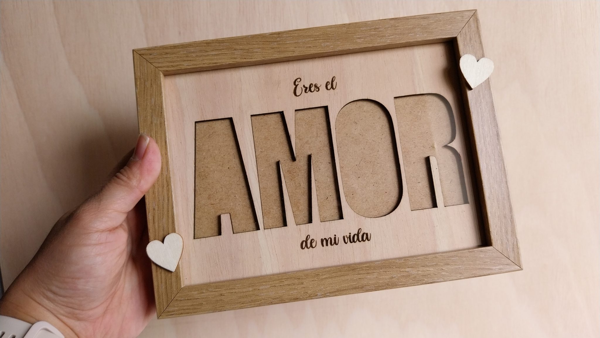 Marco para Fotos de Parejas Eres el Amor de mi Vida - Manos Inkietas